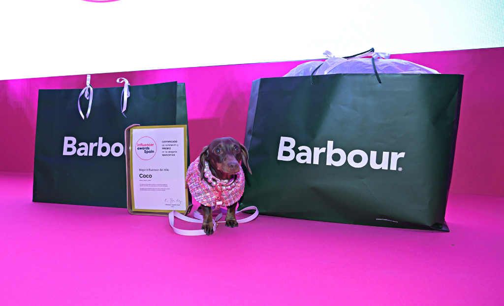 Barbour Dogs colabora en los Influencers Awards Spain - Ogoza